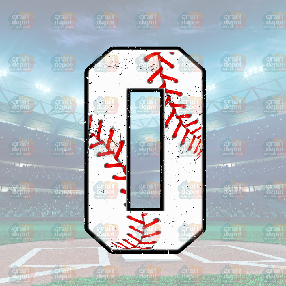 DTF PRINT-Baseball-Jersey Numbers – Craft Depot RGV
