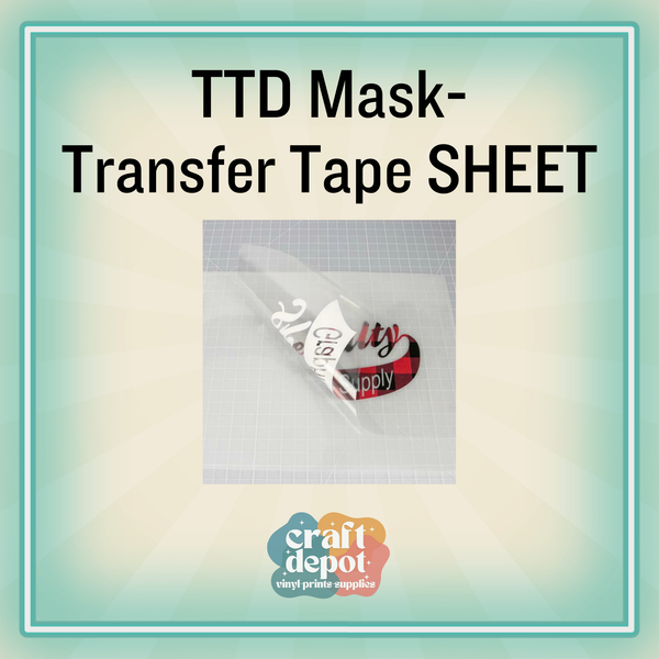 Transfer Tape Sheet-TTD Mask – Craft Depot