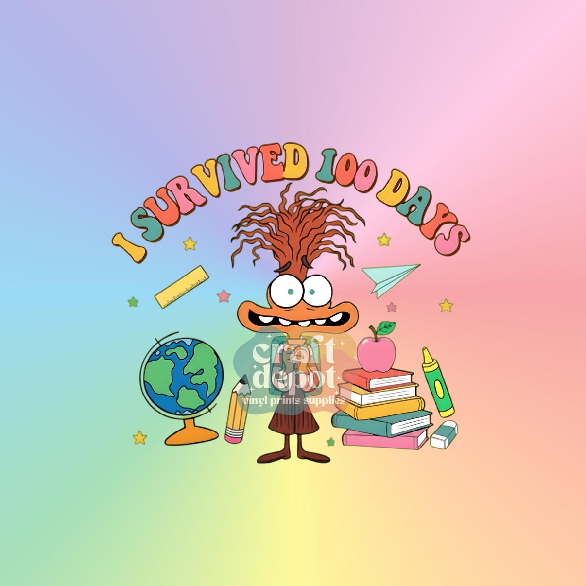 DTF PRINT-100 Days of School-68 – Craft Depot